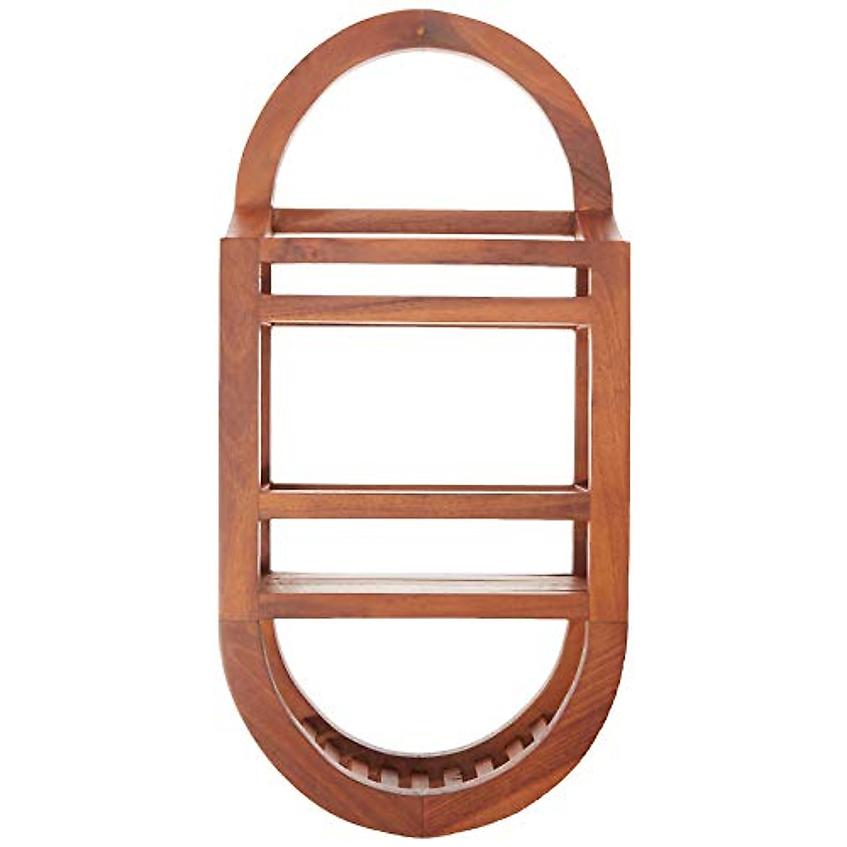 Bare Decor BARE-AX4508 Teak Shower Caddie Storage Organizer, 24"