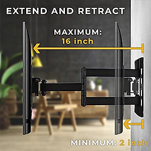 VIZIO 40-inch D-Series Full HD 1080p Smart TV with Apple AirPlay and Chromecast Built-in, Alexa Compatibility Model D40f-J09 + Free Wallmount (Renewed)