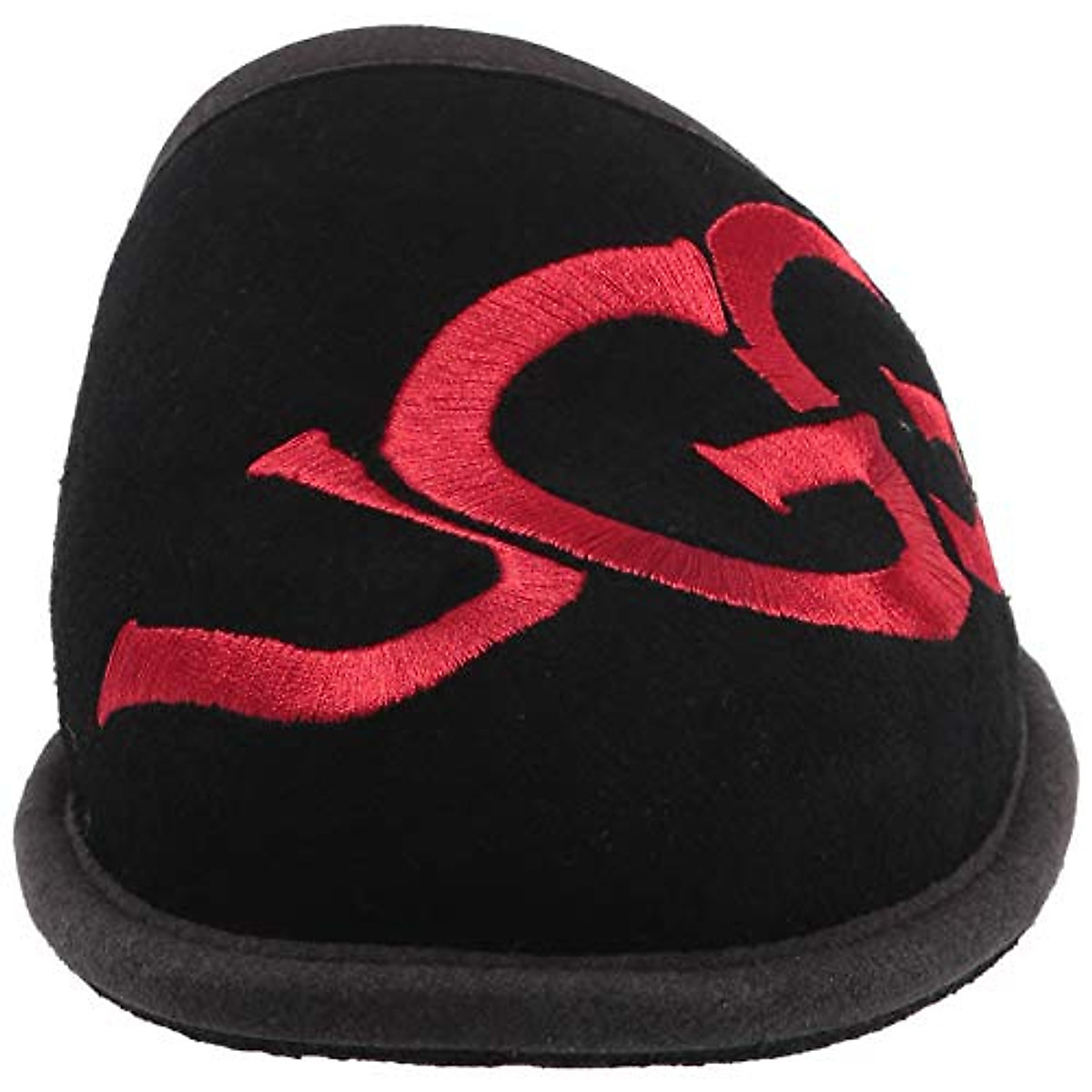 UGG Scuff Logo Slipper, Black, Size 11