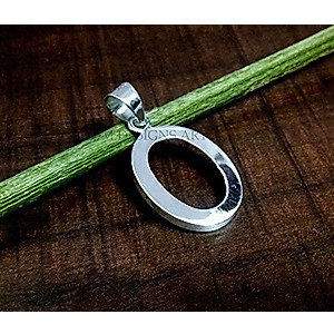 925 Sterling Silver Oval Bezel Blank Cup Pendant Setting, 6X4mm To 21X14mm Oval Cabochon,Bezel Deep 2mm, Bezel Blank Pendant,Back Side Open