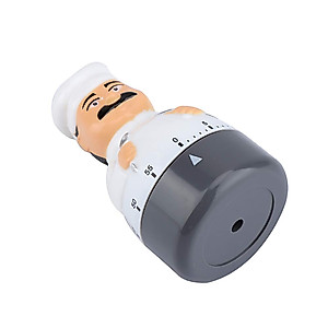Timer - Chef Timer Dial Kitchen Timer Cooking Alarm Analogue Clock Bell For Chef Tool