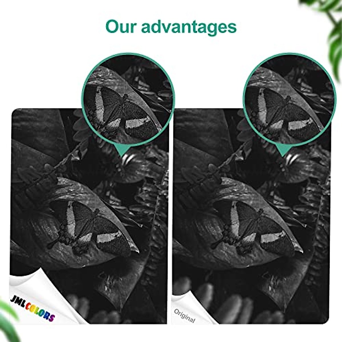 JMLCOLORS Brother TN850 TN820 Toner Replacement for TN-850 TN-820 for HL-L6200DW,MFC-L5700DW, L6200DWT MFC-L5900DW HL-L5200DWT L5200DW L5100DN, MFC-L5800DW MFC-L5850DW L6700DW L6800DW Printer（2-Pack）
