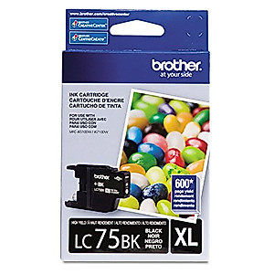 Brother LC75 Ink Cartridge Black 1 pack in Retail packaging