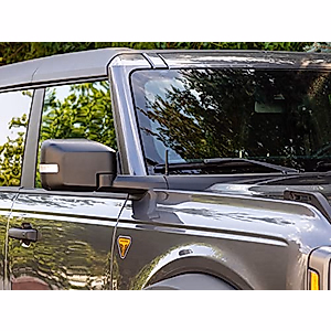 CravenSpeed Stubby Antenna Compatible with Ford Bronco 2021-2024 | Hood Mounted Antenna | Short Antenna Replacement | Made in The USA