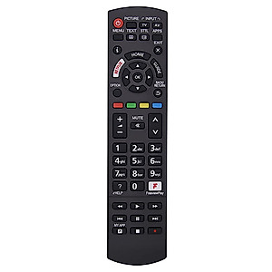 Universal Remote Control for Panasonic TV Remote Control Works for All Panasonic Plasma Viera HDTV 3D LCD LED TV