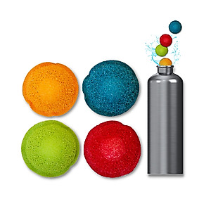 Bottle Brush Balls for Reusable Water Bottle Cleaning On The Go - Travel Bottle Brush Cleaner Scrub Balls for Baby rgob4 0