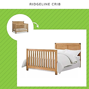Full Size Conversion Kit Bed Rails for Baby Relax Ridgeline & Rivers Crib - White