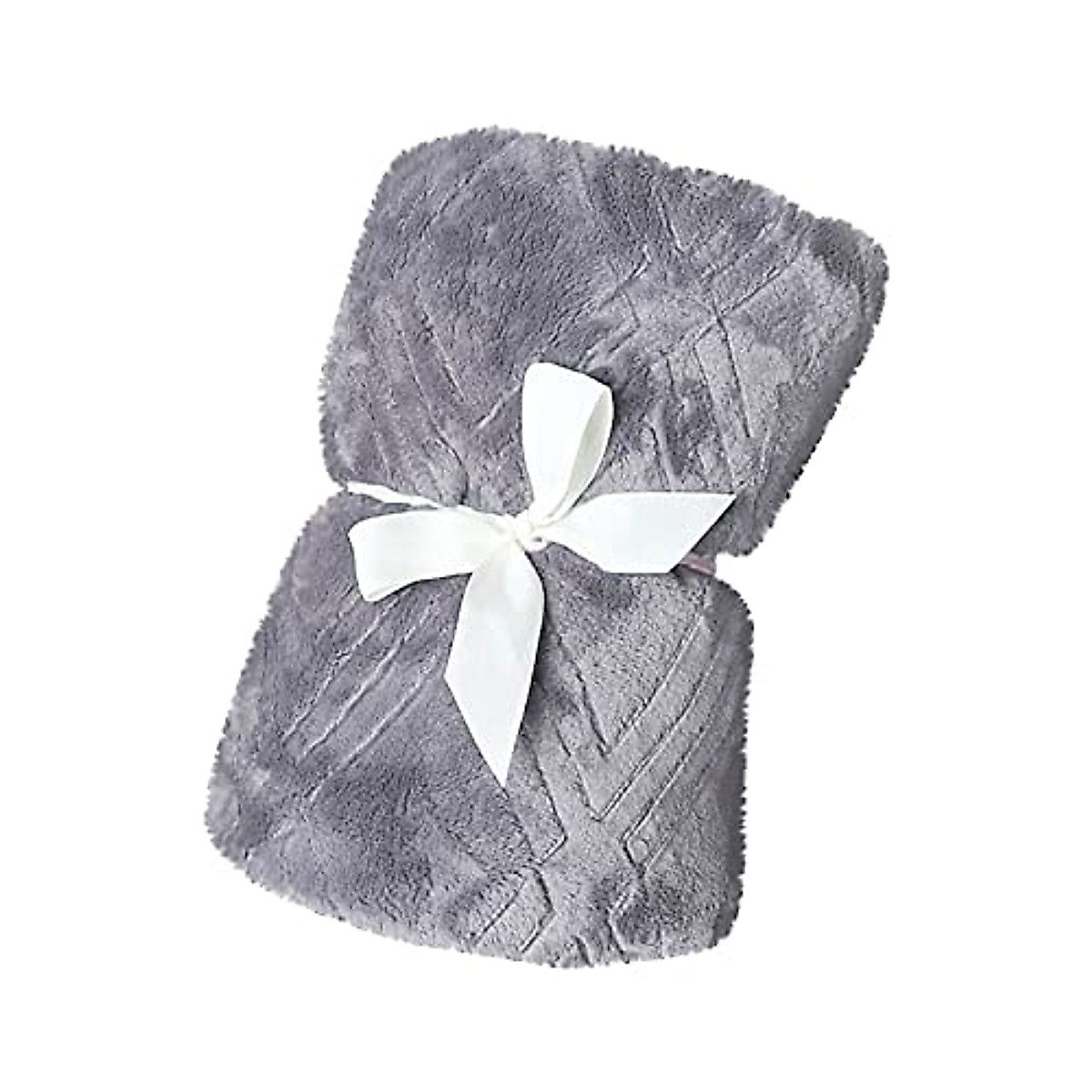 TUNKENCE Fleece Throw Blanket for Couch Sofa Soft Fleece Throw Blanket, no shed no Pilling Lightweight Fuzzy Comfy Textured Flannel Blanket for Couch Knitted Throw Blankets for Kids, Adults, Teens,