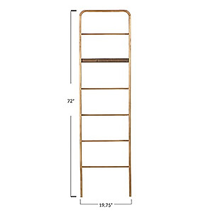 Main + Mesa Wood Blanket Ladder