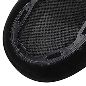 Headphones Replacement Ear Pad, Memory Foam Ear Cushions Cover for WH H910N WH H900N Headphones, Soft and Resistant(Black)
