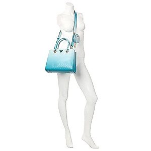 GUESS Alexie Girlfriend Satchel, Aqua Multi Ombre