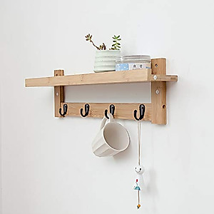 50 Pieces Coat Hooks Single Prong Robe Hook Wall Mounted Coat Key Hook with 110 Pieces Screws for Bathing Kitchen Garage Bedroom (Black)