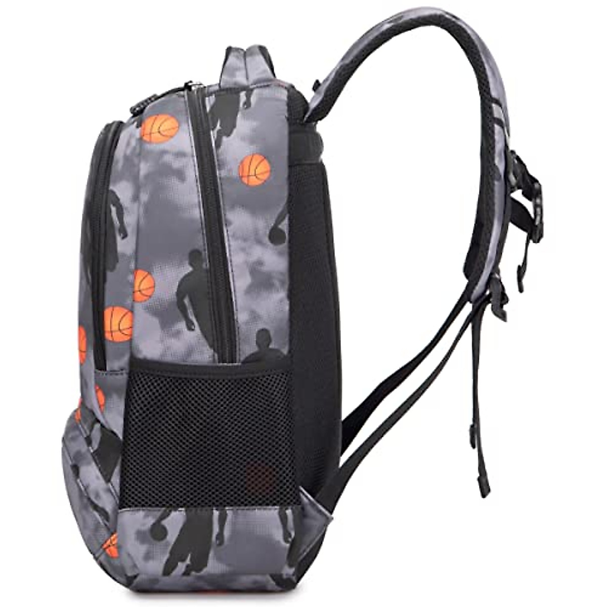 BYPTNF Backpack for Boys Student School Bookbag Kids Heavy Duty Waterproof Durable Multi-Pocket for Elementary Travel Large (A-Grey)