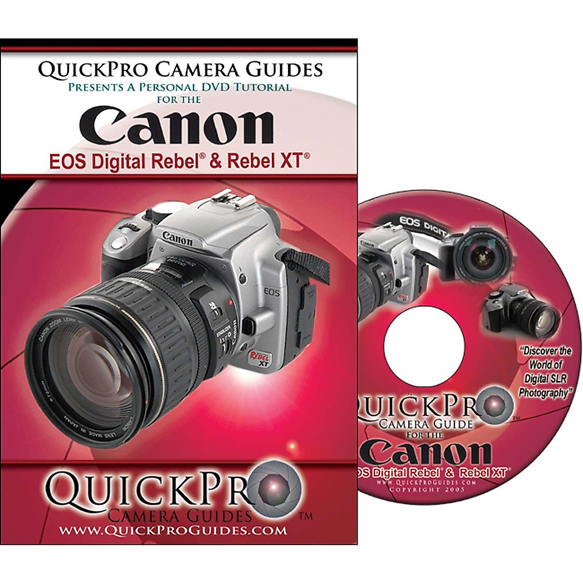 Canon Digital Rebel & Rebel XT Instructional DVD