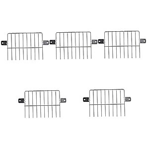 DOITOOL 5 sets Guard Pipe Water Roof Sink Drain of Leaves Floor Tool Balcony Flank Gutter Screen Net Filter Other Rainwater Downspout Debris Strainer Cleaning Drain-pipe Stainless Mesh