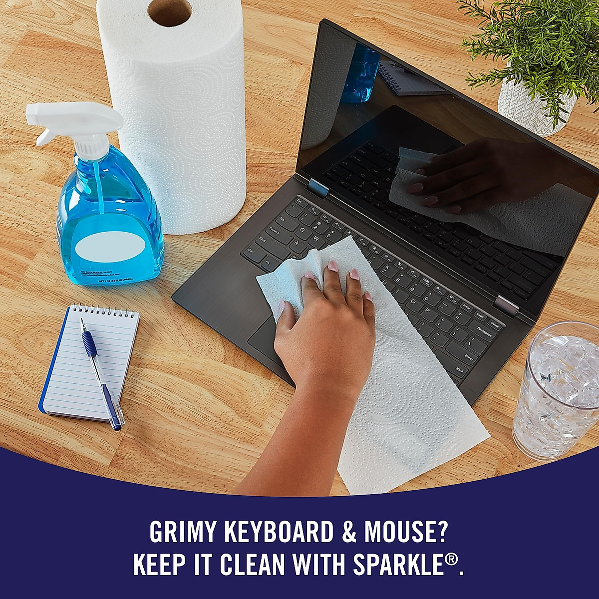 Sparkle® Pick-A-Size® Paper Towels, 24 Double Rolls = 48 Regular Rolls