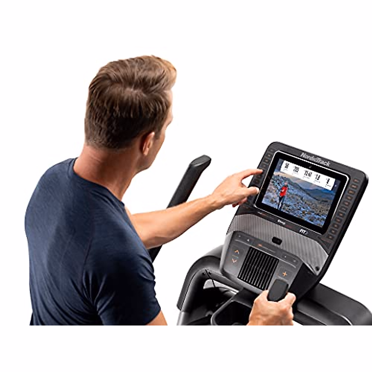 NordicTrack FS10i FreeStride Elliptical with 10” HD Touchscreen and 30-Day iFIT Family Membership