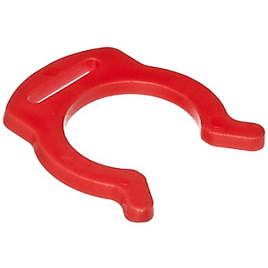 John Guest Acetal Copolymer Tube Fitting, Locking Clip, 3/8" Tube OD (Pack of 100)