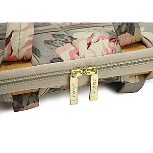 kayond White Rose Patten water resistant Laptop Shoulder Messenger Bag Case Sleeve for 12 Inch 13 Inch Laptop,Laptop Briefcase