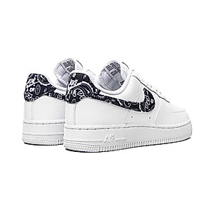Nike Womens WMNS Air Force 1 Low '07 DH4406 101 Black Paisley - Size 6W