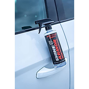 SHINE ARMOR Iron & Fall Out Remover Quick Rust & Iron Remover for Car Detailing Non Acid PH Balanced Solution 16 Fl Oz