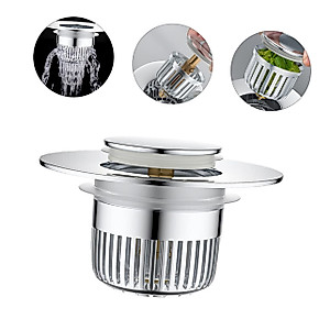 OSALADI 4pcs Kitchen Sink Stopper Strainer Filter Washbasin Plug Bathroom Sink Drainer Bathtub Drain Plug Bathroom Sink Stoppers Bathtub Sink Stopper Sink Plug Brass Toilet Plug