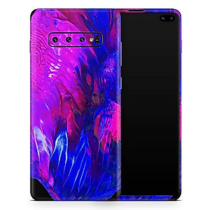 DesignSkinz Liquid Abstract Paint V22 Protective Vinyl Decal Wrap Skin Cover Compatible with The Samsung Galaxy S20 (Screen Trim & Back Glass Skin)