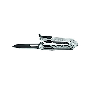 Gerber Gear Center-Drive Multitool Bit Set with Pliers, Knife & More - Silver Tool, Coyote Brown Sheath