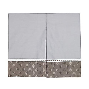Lambs & Ivy Woodland Forest Animal Nursery 5-Piece Baby Crib Bedding Set - Gray