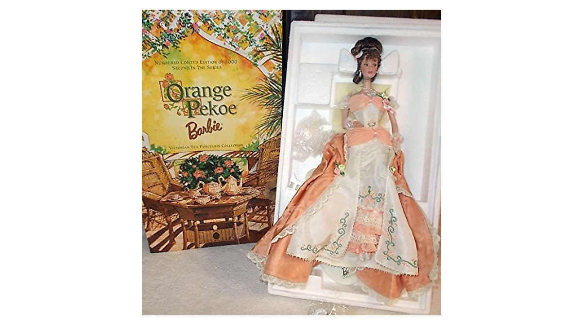 Barbie Orange Pekoe Limited Edition Porcelain Doll