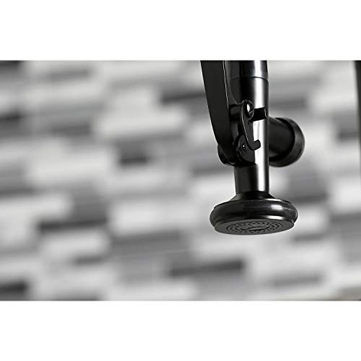 Kingston Brass LS8500CTL Continental Pre-Rinse Kitchen Faucet, Matte Black