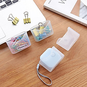 DECHOUS 4Pcs Fridge Space Allocator Refrigerator Door Storage Organizer Hanging Box Cases Refrigerator Plastic Drawer Organizer Cases