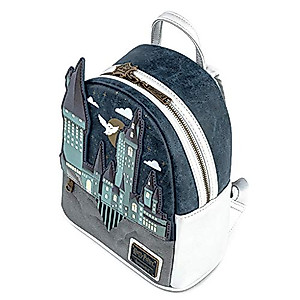 Loungefly Harry Potter Hogwarts Castle Hedwig Womens Double Strap Shoulder Bag Purse