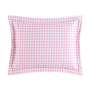 Betsey Johnson - Queen Duvet Cover Set, Reversible Bedding with Matching Shams, All Season Home Decor (Blooming Roses Pink, Queen)