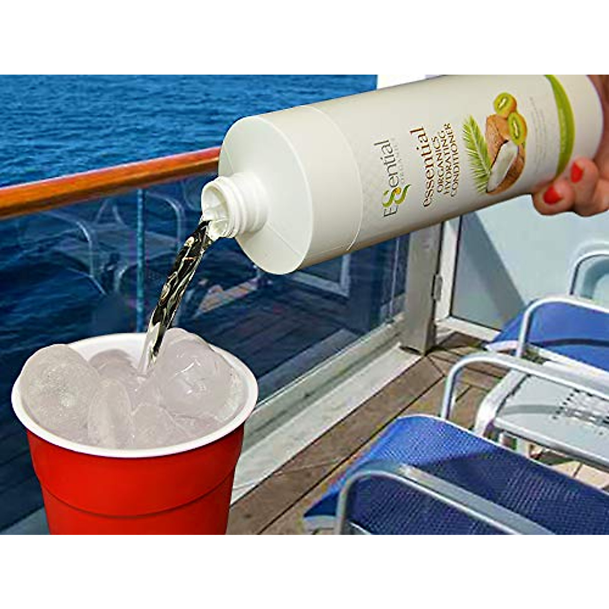 CRUISE RUNNERS Fake Shampoo Conditioner Flask Kit For Hiding Hidden Liquor Sneak Alcohol On Booze Cruise With 2 TSA Travel Size Plastic Bottles and Seals Enjoy Rum Runners For Cruise