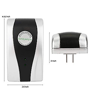 2 Pack Power Energy Saver Power Factor Saver Device Electricity Saving Box Power Saving Box Electricity Reducer, 28KW House Electric Bill Killer Voltage Stabilizer Energy Power Saving Device