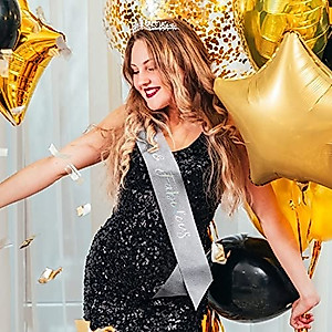 30th Birthday Decorations for Women, Silver 30 & Fabulous Birthday Sash and Tiara for Women, 30th Birthday Sash 30th Birthday Gifts for Her 30 Birthday Decorations Birthday Crown