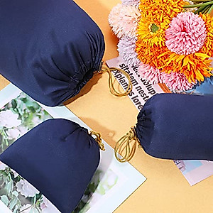 Nuogo 30 Pcs Microfiber Drawstring Bags 3 Sizes Adult Toy Drawstring Bags, Microfiber Pouch Stuff Bags Drawstring Storage Bags for Jewelry Pouches Wedding Candy Gift Bags Lipstick Cosmetic Storage