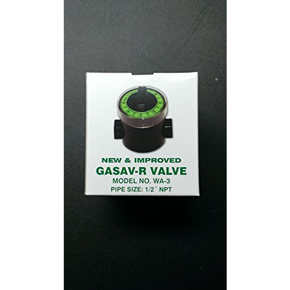 Gasav-R WA-3 Automatic Gas Shut-Off and Timer Valve with 1/2" IPS