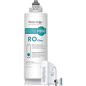 Waterdrop WD-G3P800-N2RO Filter, Replacement for WD-G3P800-W Tankless Reverse Osmosis System, Reduce PFAS, 2-year Lifetime