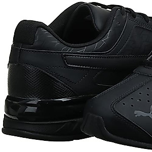PUMA Men's Tazon 6 Wide Fracture FM, Puma Black, 13