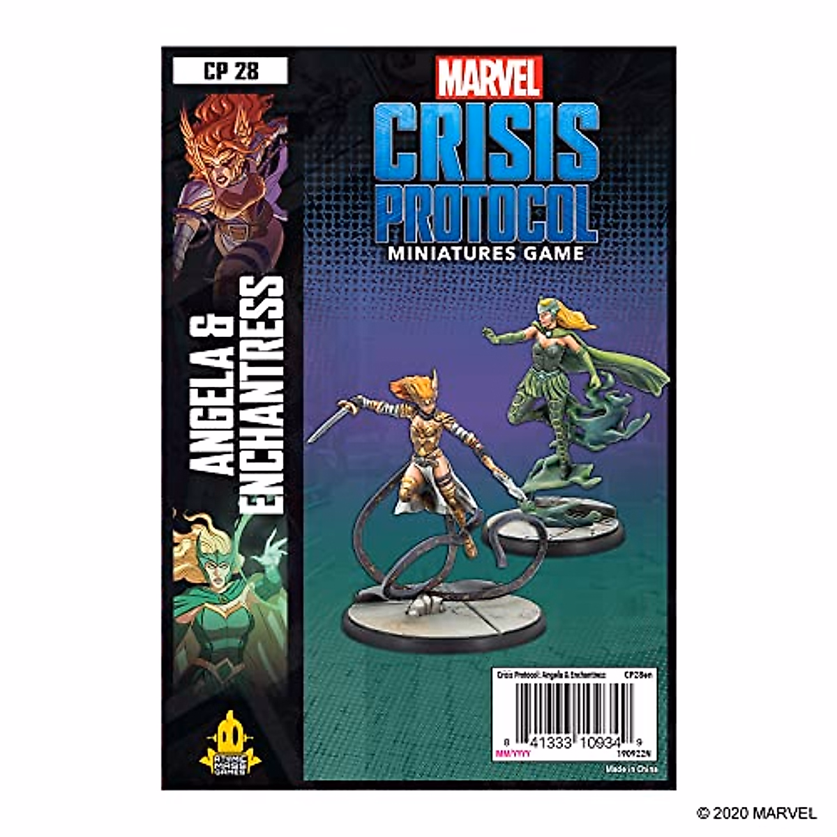 Atomic Mass Games Fantasy Flight Marvel Crisis Protocol: Angela and Enchantress (CP28en)