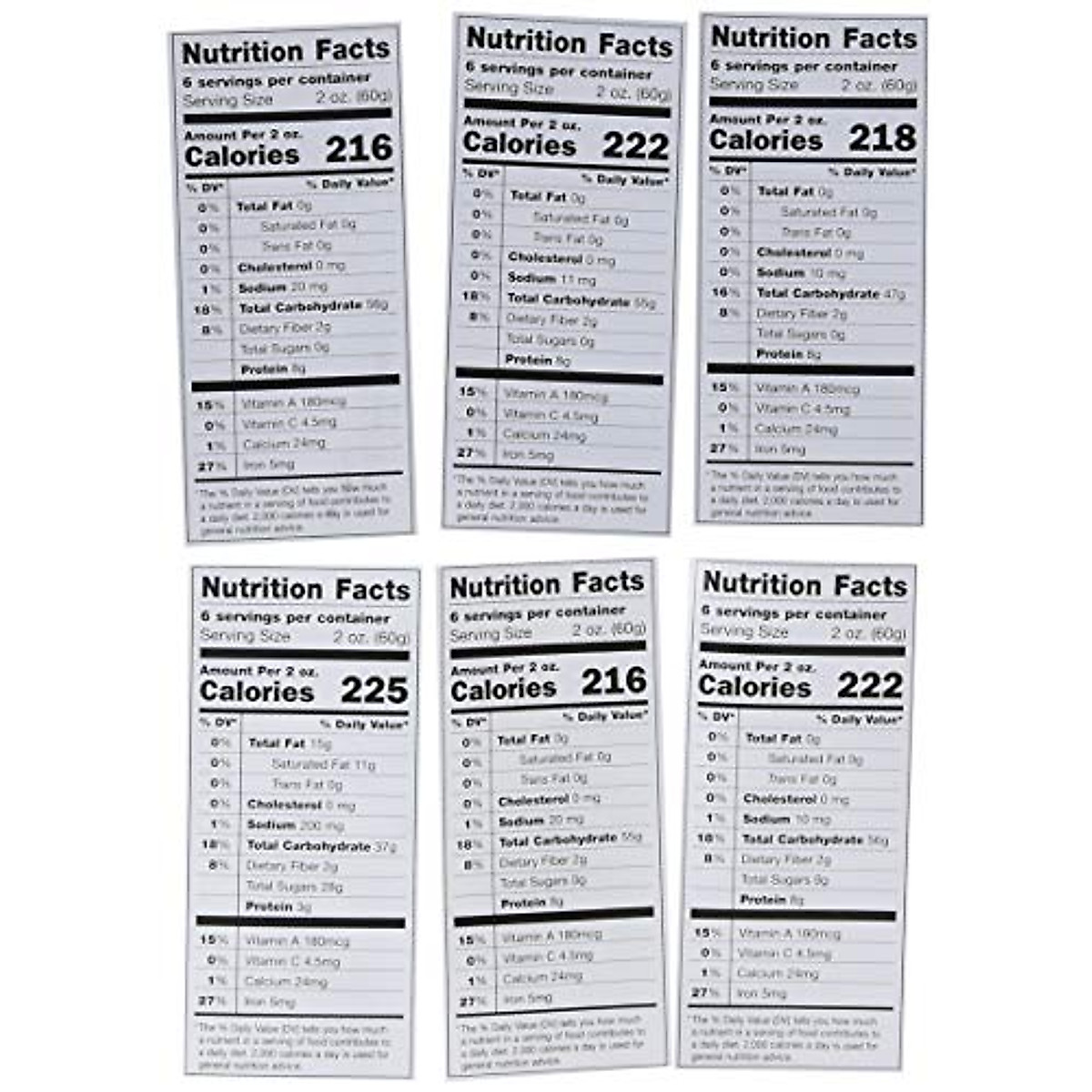 Pasta Deliziosa! Handcrafted Pasta Variety Pack, All Flavors, 12 Ounce (Pack of 6)