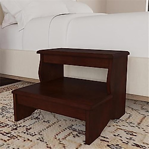 Butler Specialty Company Melrose Wood Step Stool - Cherry Brown