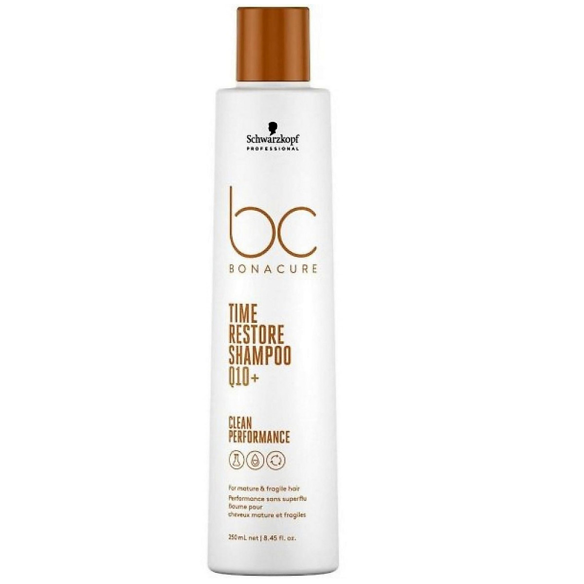 Schwarzkopf Professional BC Bonacure Time Restore Q10 Shampoo 250ml and Conditioner 200ml Duo Pack