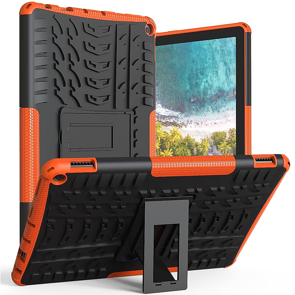 ROISKIN Kickstand Case for 2021 Release Tablet 10 & 10 Plus Case 11thgeneration Without Screen Protector, Not for 10 inch iPad TCL Samsung