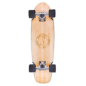 SKOCHO Complete-Standard Cruiser-Skateboards for Teens Adults-Beginners - 28"x8" Mini Short Skateboard Deck(Carne)