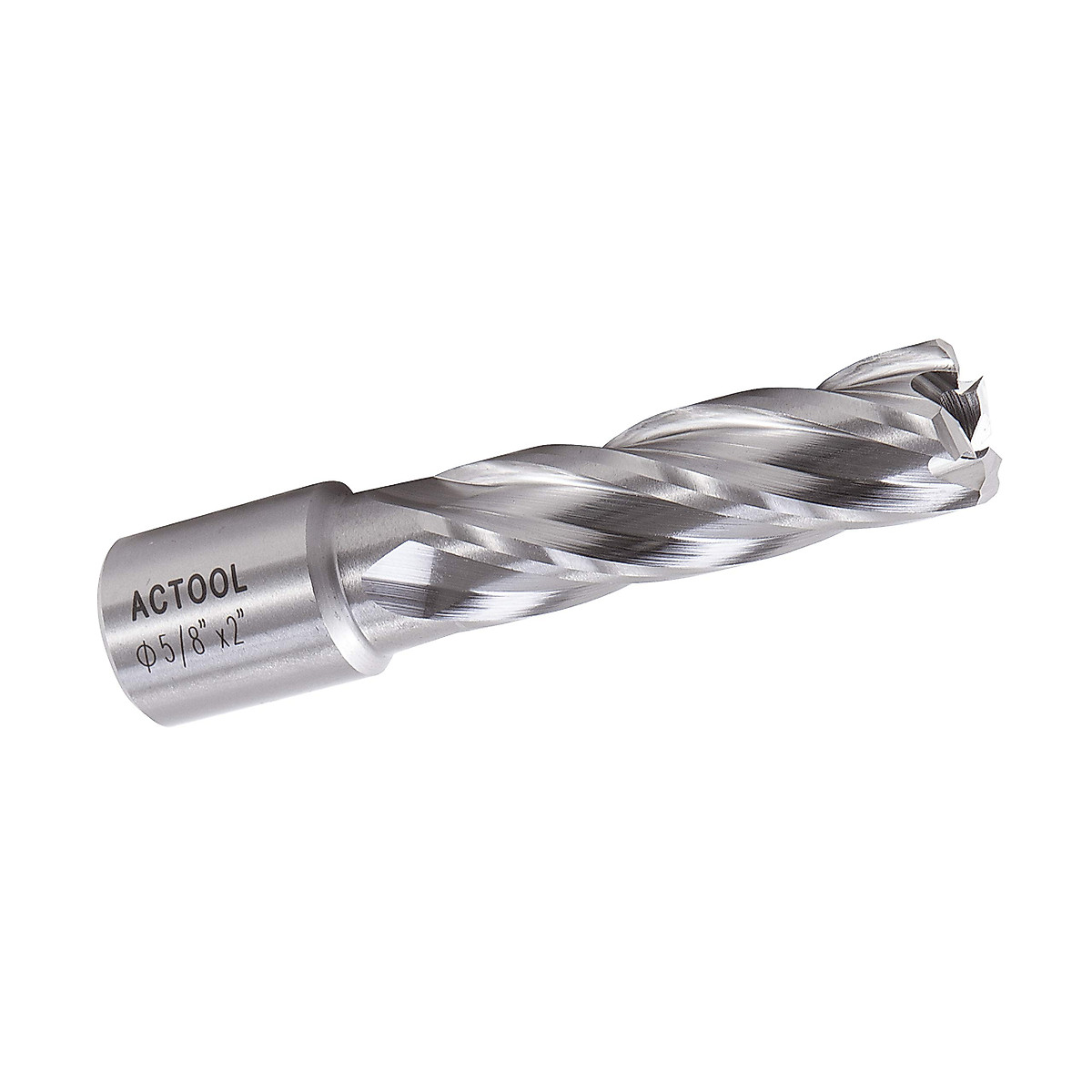 ACTOOL 5/8" Diameter × 2" Depth of Cut HSS ANNULAR Cutter with 3/4'' Weldon Shank