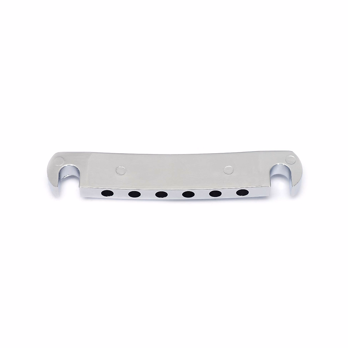 Metallor Tune-O-Matic Style Guitar Stop Bar Tailpiece for LP Les Paul SG Style Electric Guitar Parts Replacement Chrome.
