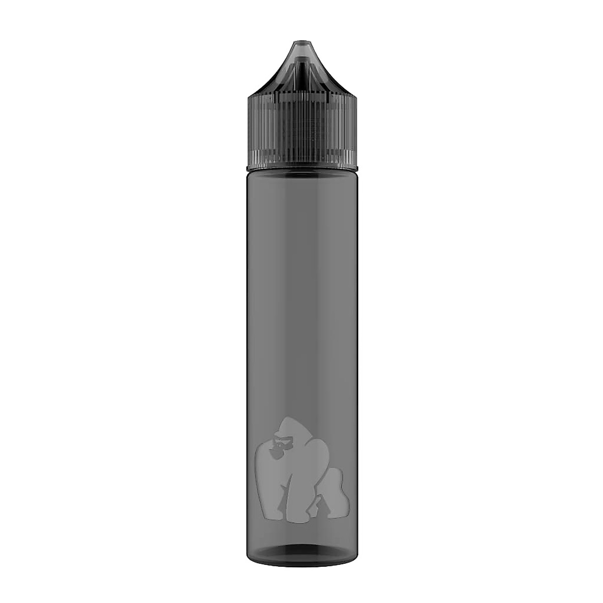 VAPEOLOGY - Chubby Gorilla - 60ML SOFT LDPE Unicorn Bottle - Black 10 pack